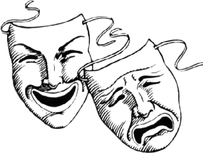 Bo Burnham - “ - Laugh Now Cry Later Masks Tattoo Clipart - Full Size ...