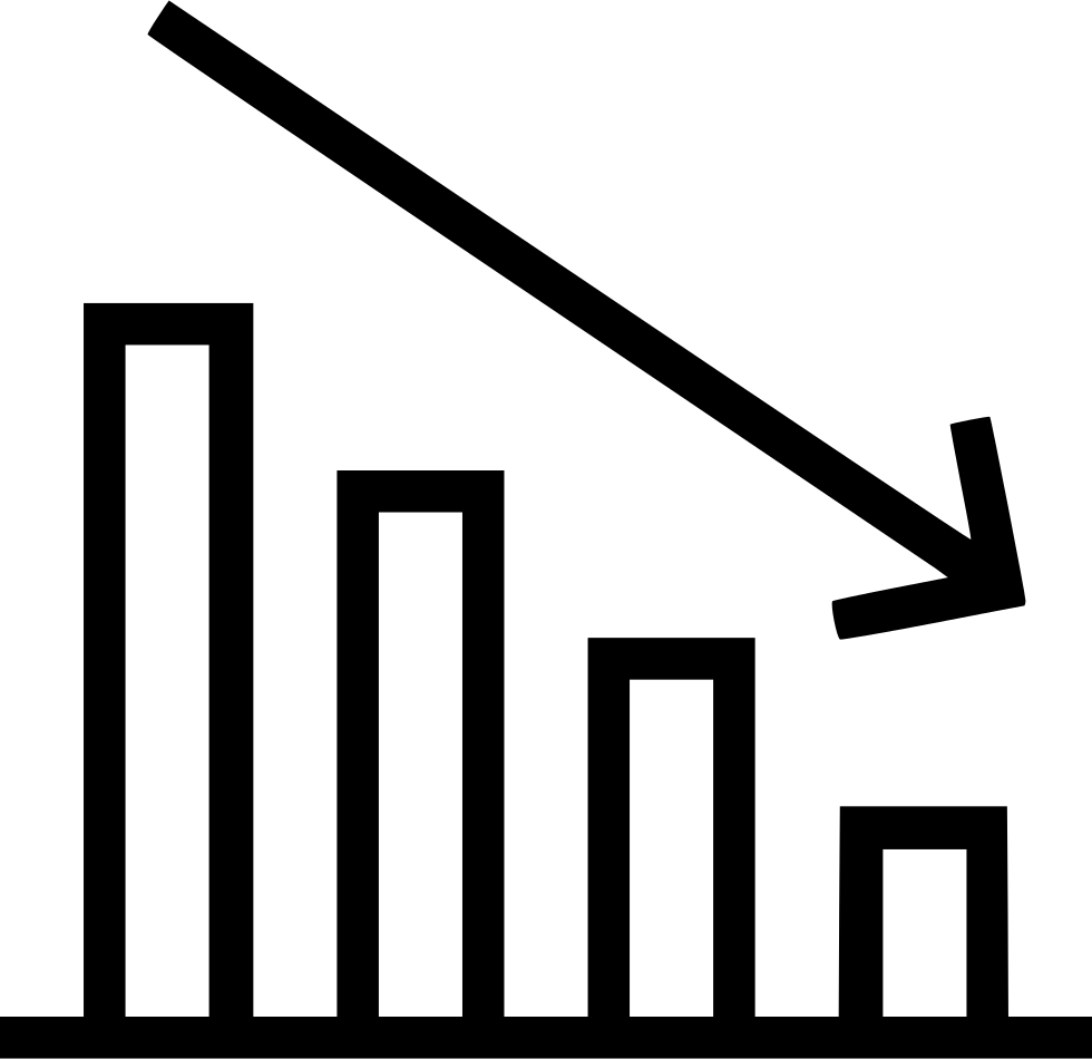 Png File Chart Decrease Clipart Full Size Clipart 1689363