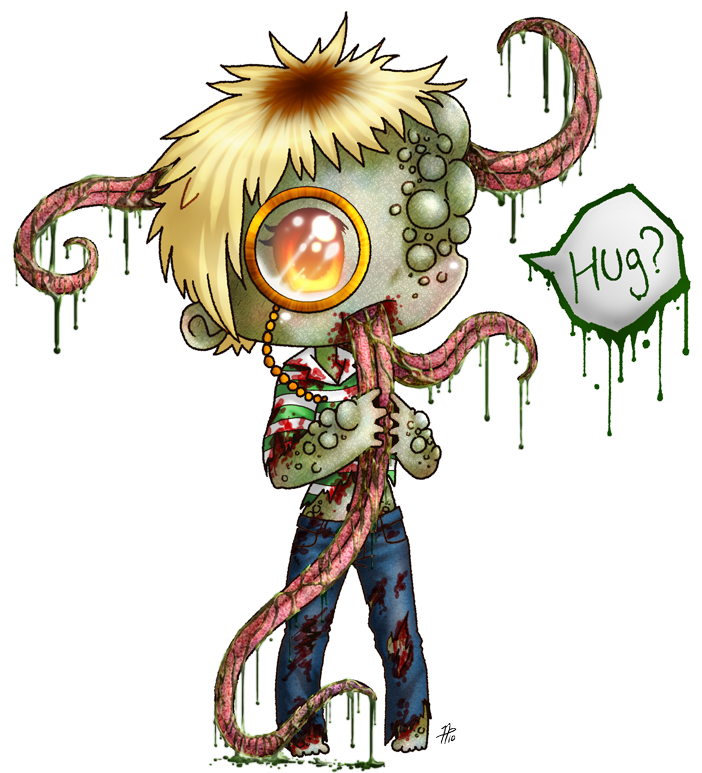 Chibi Fail Smoker Roe Infected By Roseannepage - Drawing Clipart - Full ...