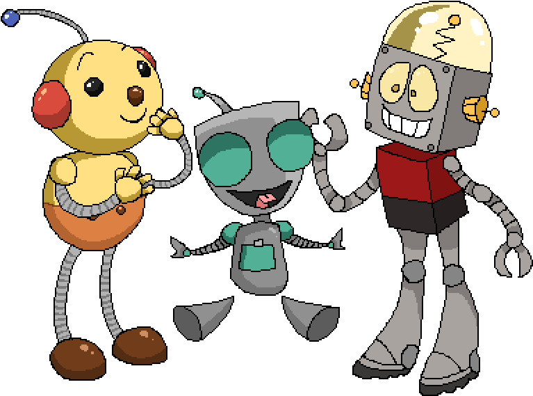 Robot Pals - Rolie Polie Olie Oc Clipart - Full Size Clipart (#1690564 ...