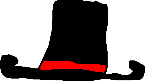 Top Hat Clipart Bfdi - Illustration - Png Download - Full Size Clipart ...