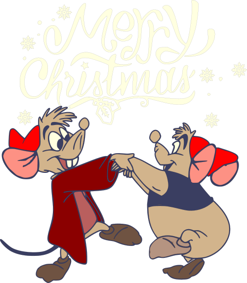 Merry Christmas Mice, Merry Christmas Mice - Geek Clipart - Full Size ...