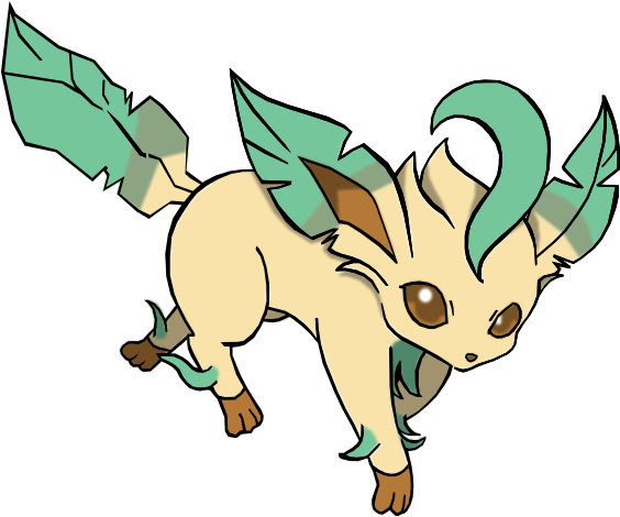 Free Download Of Leafeon Icon Clipart - Leafeon - Png Download - Full ...