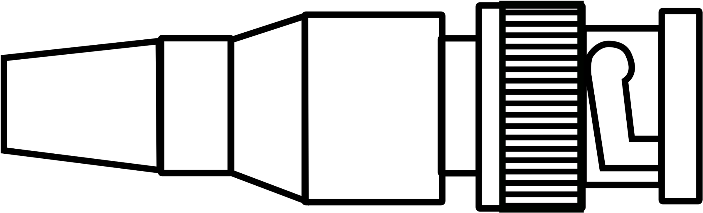 Bnc Connector Electrical Connector Computer Icons Gender - Bnc Side ...