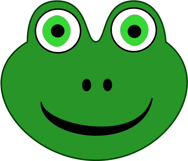 Frog Face Clip Art Free - Clip Art - Png Download - Full Size Clipart ...
