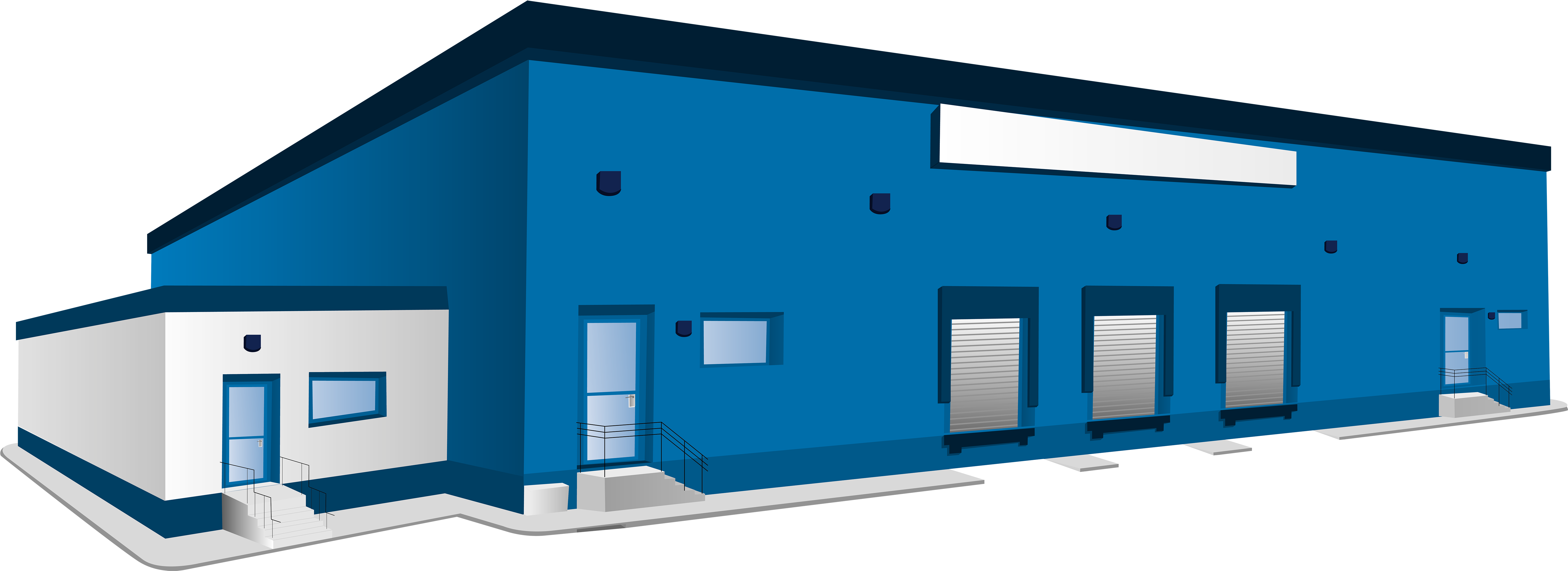 Download Building Architectural Engineering Clip Art - Factory Building ...