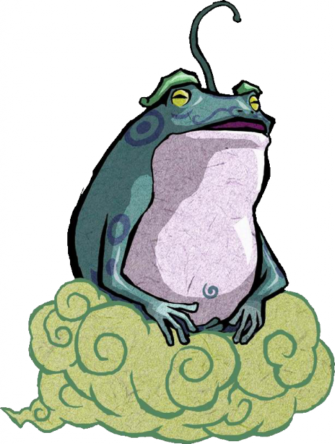 Flying Type Cyclone Pokemon Pokedex - Zelda Wind Waker Frog Clipart ...