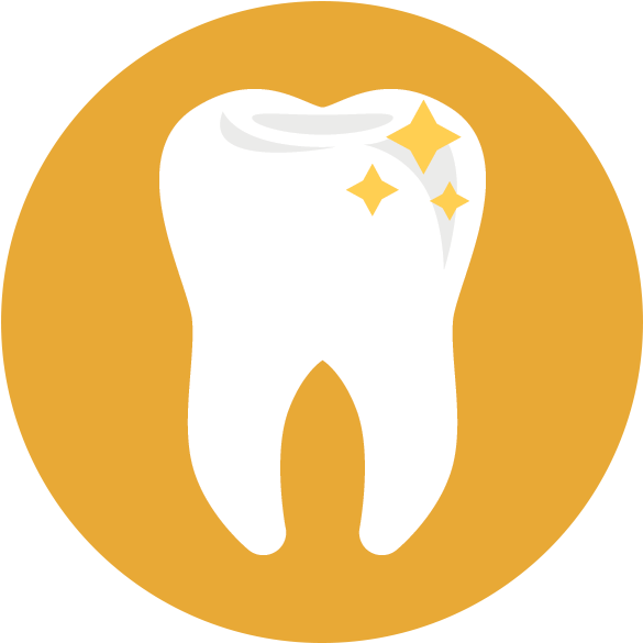 Tooth - Award Icon Round Png Clipart - Full Size Clipart (#1711207 ...