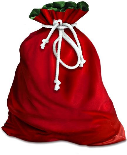 Santa Bag Cliparts 19, Buy Clip Art - Png Download - Full Size Clipart ...