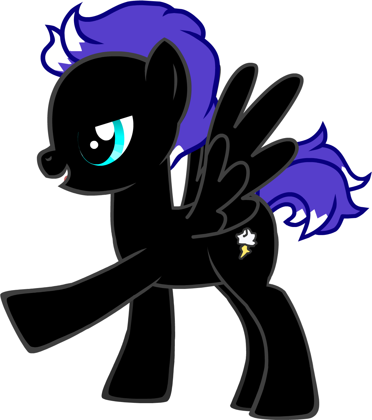 Lightning Storm Mlp - Human Clipart - Full Size Clipart (#1724649 ...