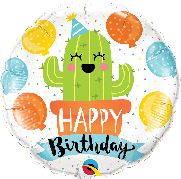 Happy Birthday Cactus Clipart - Full Size Clipart (#1725192) - PinClipart
