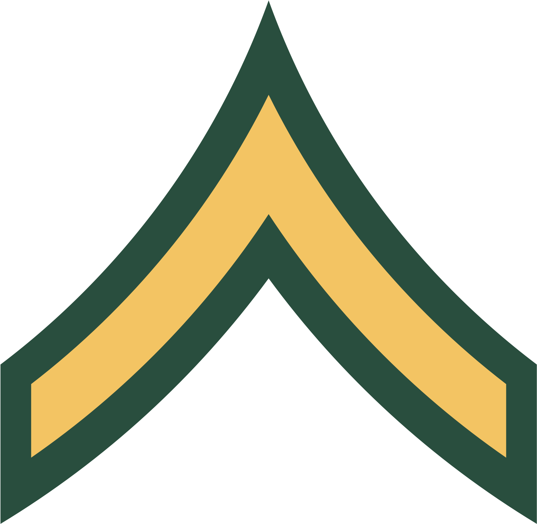 Private Insignia - Army Pvt Clipart - Full Size Clipart (#1725246 ...