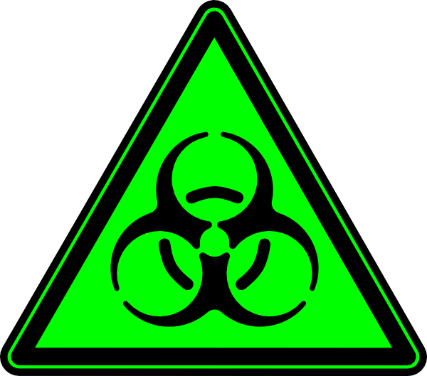 Radioactive Symbol Green Png Clipart - Full Size Clipart (#1729279 ...