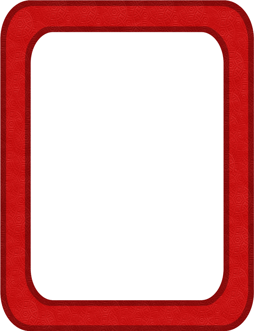 Red Frames Png Clipart - Full Size Clipart (#1732066) - PinClipart
