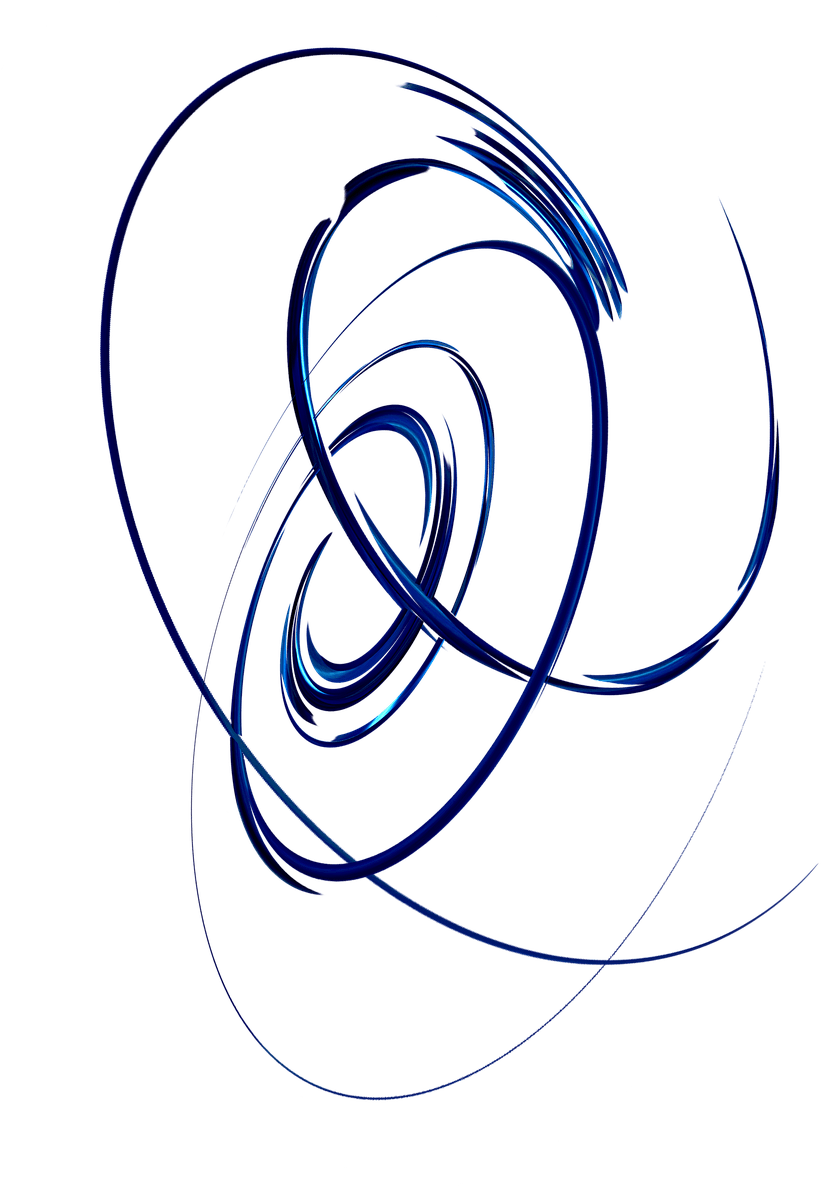 Spiral Blue - Abstract Art Clipart - Full Size Clipart (#1735153 ...