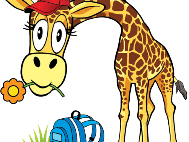 Giraffe Clipart School - Giraffe - Png Download - Full Size Clipart ...