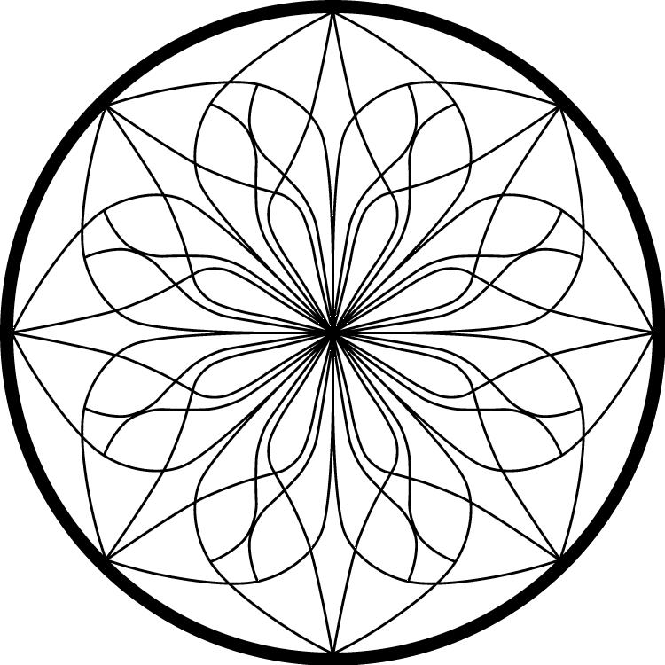 Drawn Lotus Symmetrical - Symmetry Designs Clipart - Full Size Clipart ...