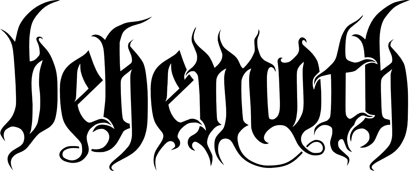 Behemoth Band Logo Clipart - Full Size Clipart (#1754214) - PinClipart