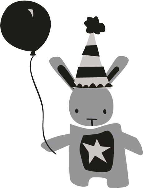 Download Balloon Bunny - Illustration Clipart (#1754840) - PinClipart