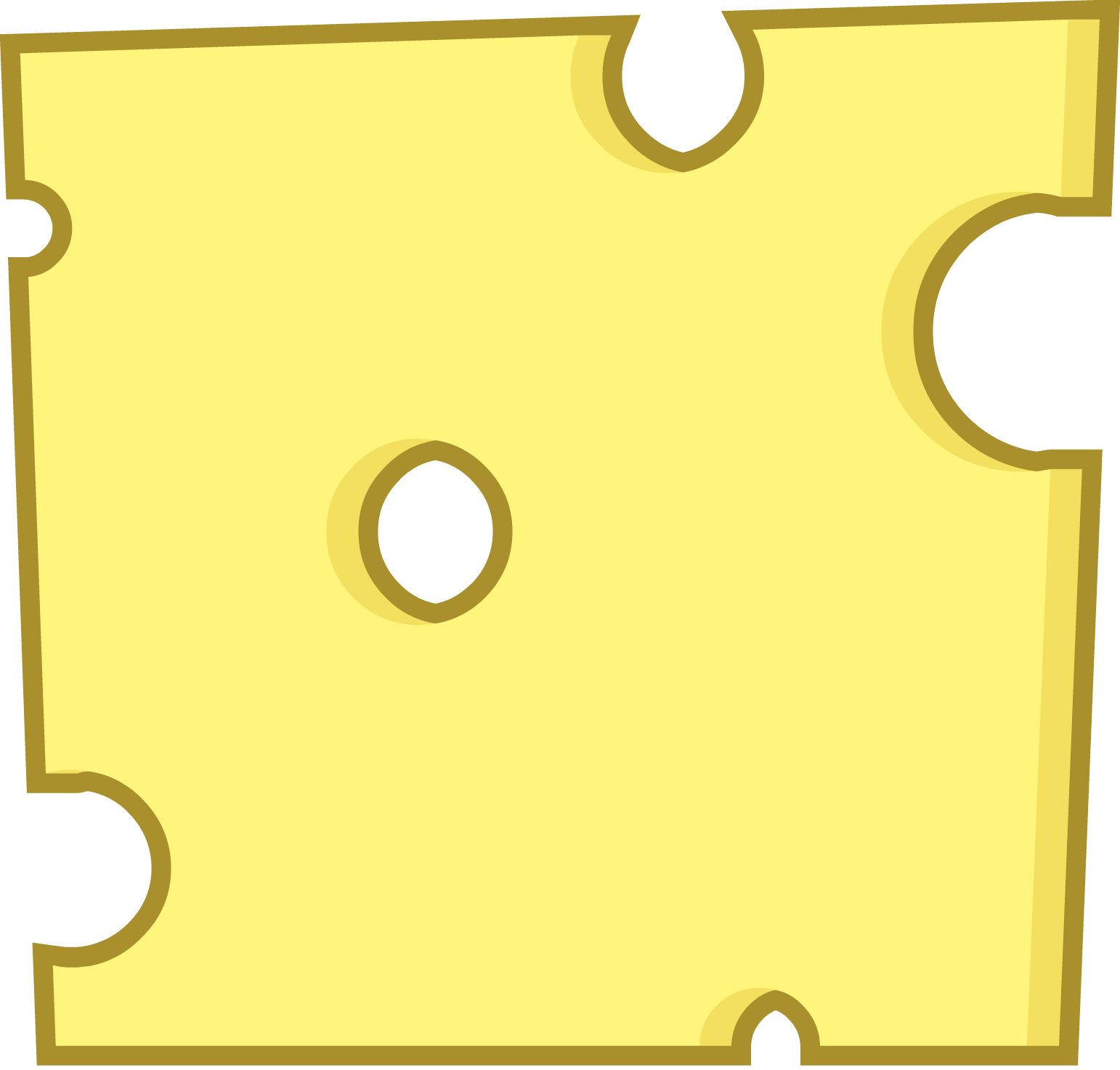 Download Cheese Slice Rc - Bfdi Cheese Slice Clipart (#1759163 ...