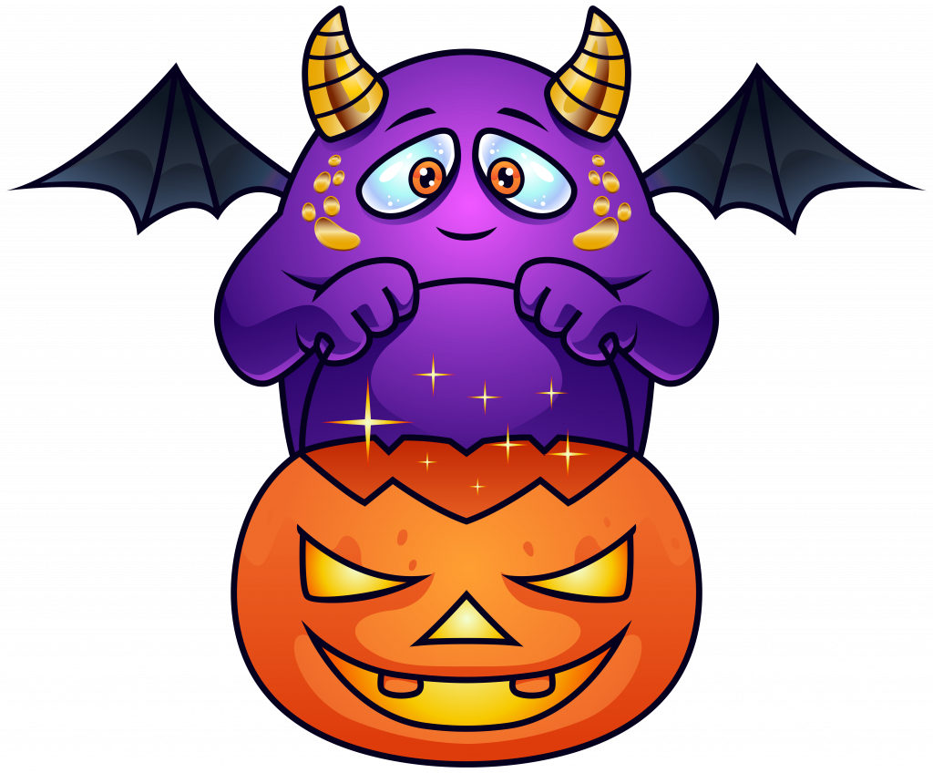 Scary Halloween Monsters Clipart - Clip Art - Png Download - Full Size ...