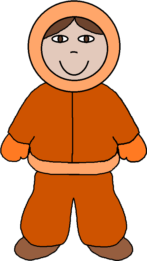 Inuit Clip Art - Arctic People Cartoon Png Transparent Png - Full Size ...