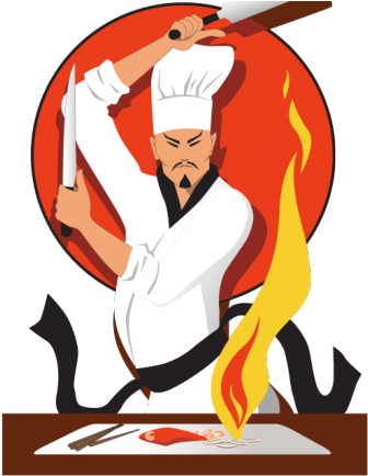 Asians Clipart Hibachi Chef - Hibachi - Png Download - Full Size ...