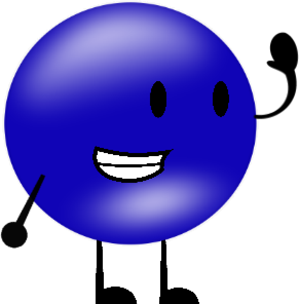 Blue Object Shows Fandom Powered By Wikia - Bfdi Circle Clipart - Full ...