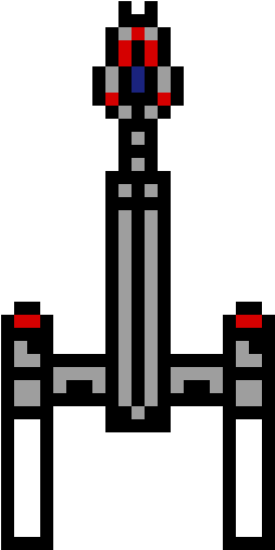 Y-wing Fighter By Superjedigaming - Star Wars Pixel Art Clipart - Full ...