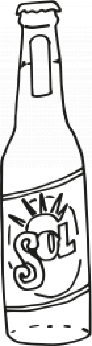 Bottle Of Sol - Sol Mexican Lager Clipart - Full Size Clipart (#1783340 ...