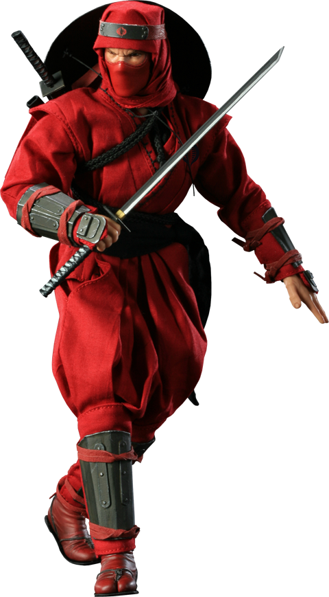 Red Ninja Png Clipart - Full Size Clipart (#1785610) - PinClipart