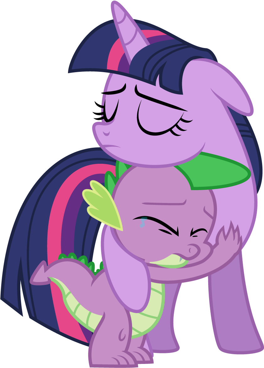 Alicorn Artist Masem Castle Sweet Crying - Spike Clipart - Full Size ...