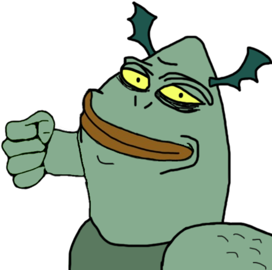 Evil Pepe Png Clipart - Full Size Clipart (#1793651) - PinClipart