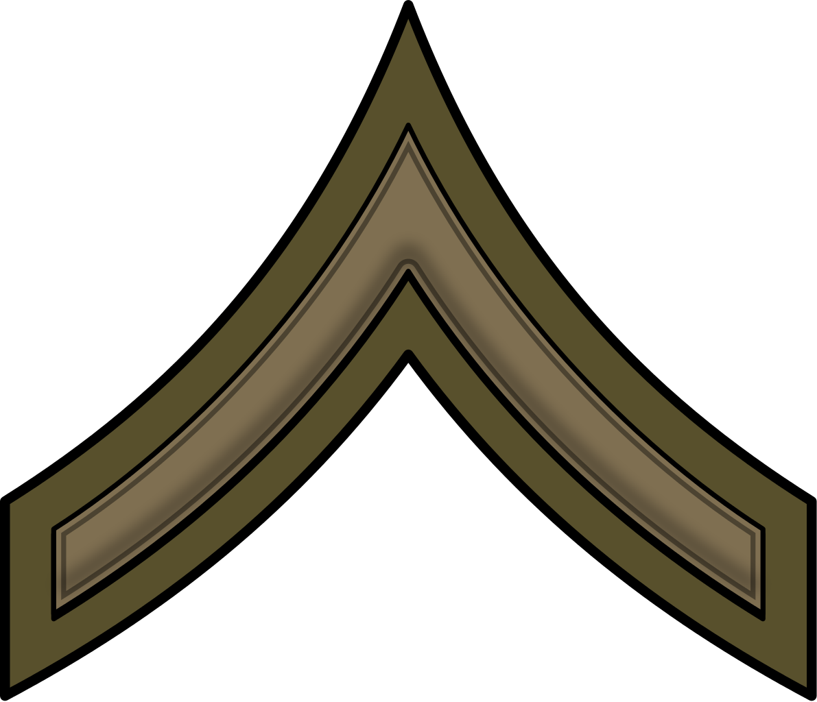 File - Ww1-private - Svg - World War 2 Army Private Insignia Clipart ...