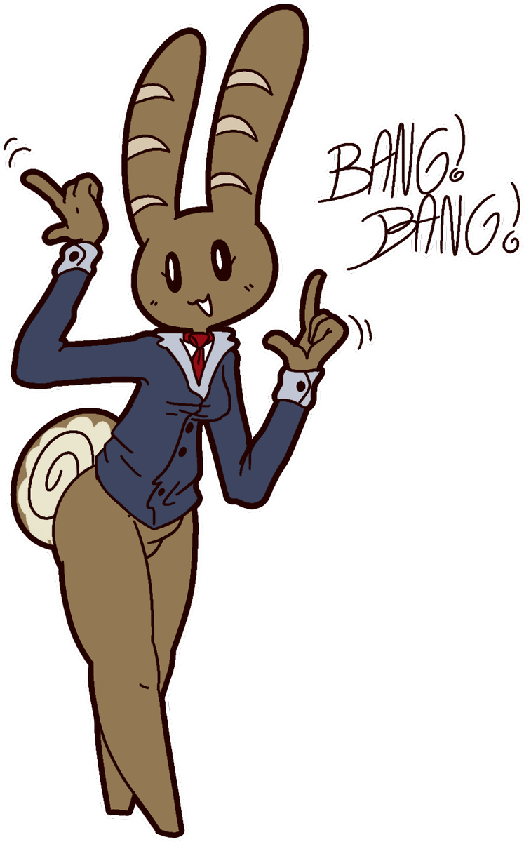 Bun Taro Includes Version Using The Nes Color Palette - Cartoon Clipart ...