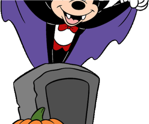 Vampire Clipart - Mickey Mouse Halloween Clipart - Png Download - Full ...