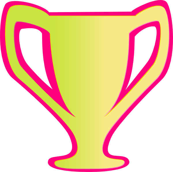 Pink Trophy Clip Art - Awards Clip Art - Png Download - Full Size ...