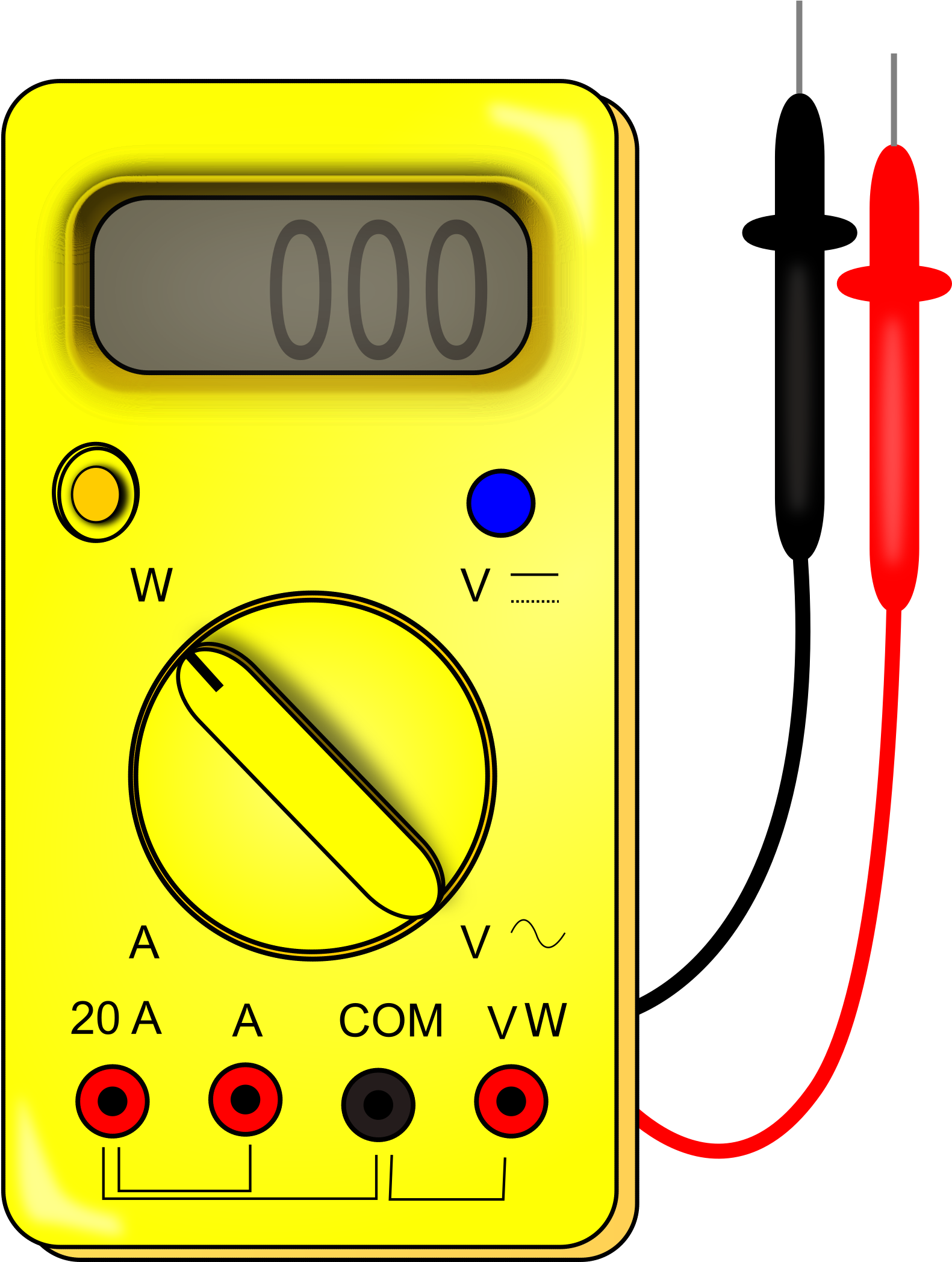 Big Image - Multimeter Clipart - Png Download - Full Size Clipart ...