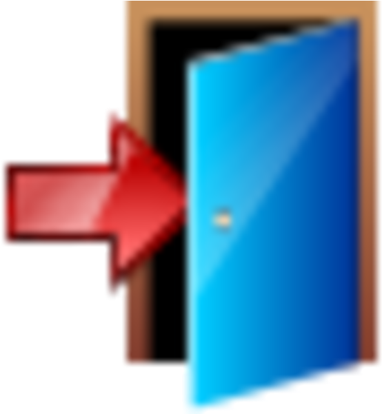 Clip Art Exit Door - Png Download - Full Size Clipart (#1803432 ...