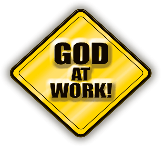 God's Good Work - God At Work Sign Clipart - Full Size Clipart ...
