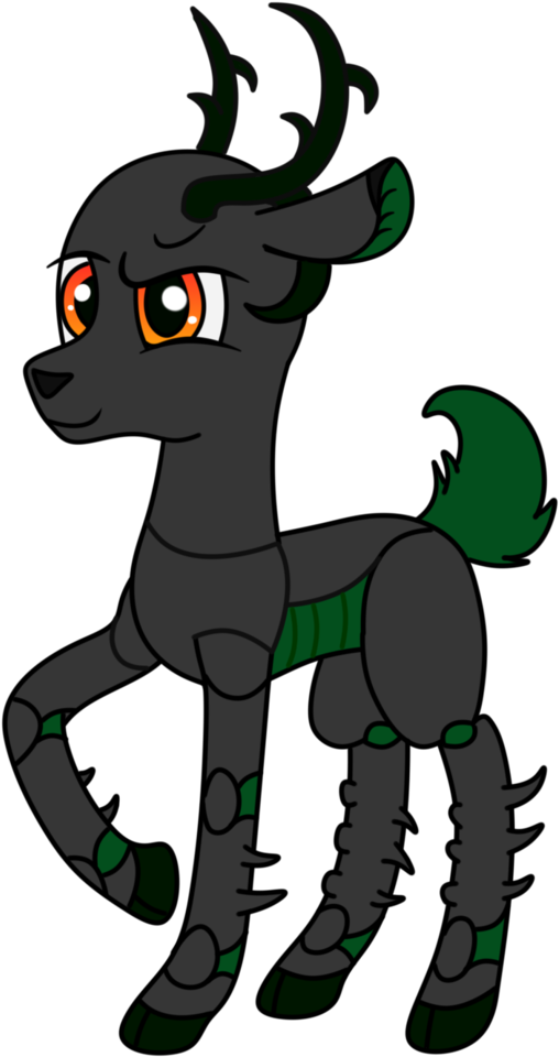 Download Lucid Mane, Changeling, Changeling Oc, Chitin, Deer, - Cartoon ...