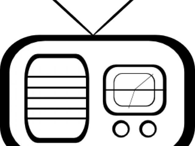 Download Radio Clipart Line Drawing - Radio Clipart Png Transparent Png ...