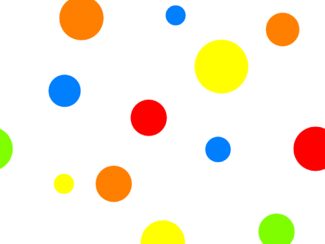 Dots Clipart Rainbow - Circle - Png Download - Full Size Clipart ...