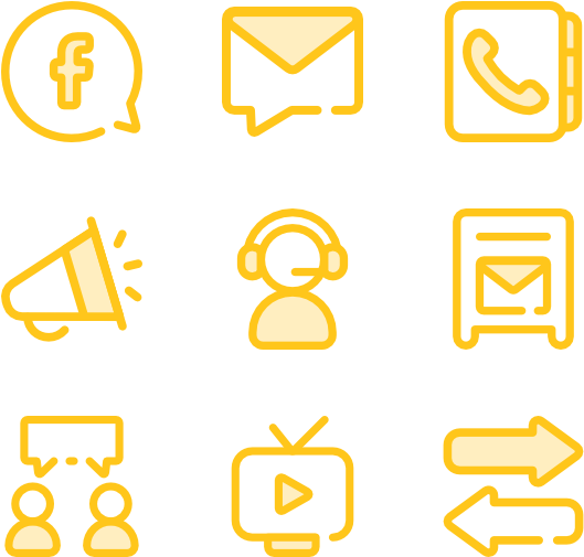 Communication - Yellow Communication Clipart - Full Size Clipart ...