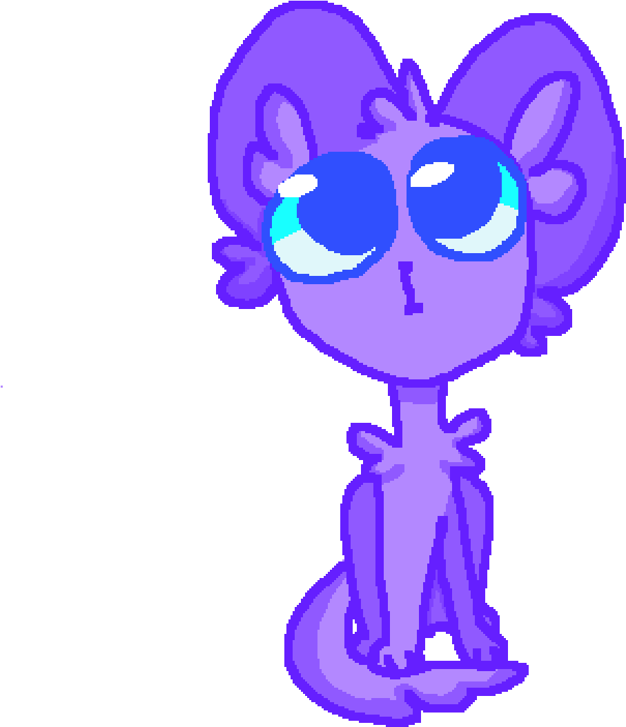 Purple Cat - Cartoon Clipart - Full Size Clipart (#1825965) - PinClipart