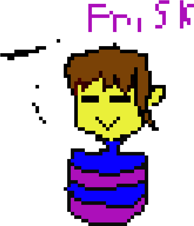 Download Bad Draw Shitty Frisk Clipart (#1827157) - PinClipart