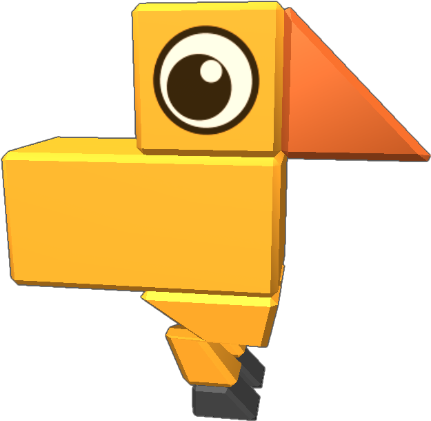 Just An Ordinary Duck, That Lays Exploding Eggs Clipart - Full Size ...