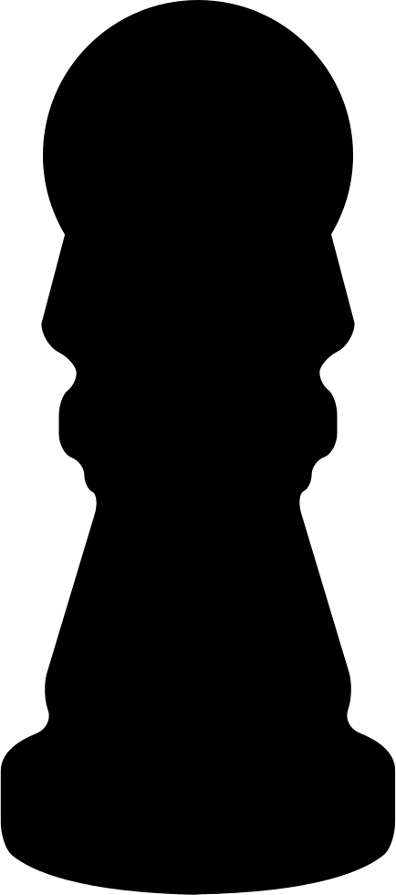 Chess Pawn Black Shape Side View Comments - Александр Блок Силуэт ...