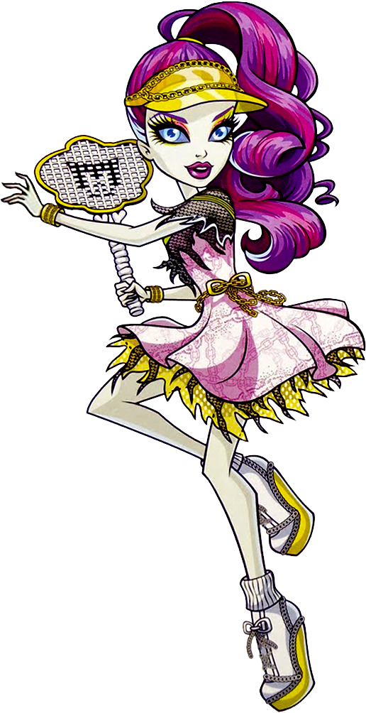 All About Monster High - Monster High Diaries Spectra Clipart - Full ...