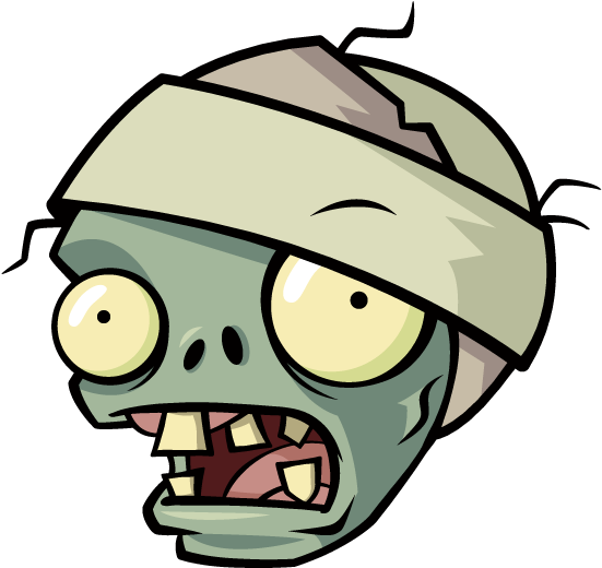 Download Pvz2 Zombiemummy@3x - Plants Vs Zombies Zombie Face Clipart ...